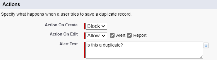 Create and Activate Matching Rules and Duplication Rules – Lightning Platform