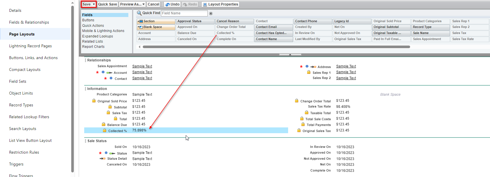 Add Fields to a Record Page – Lightning Platform