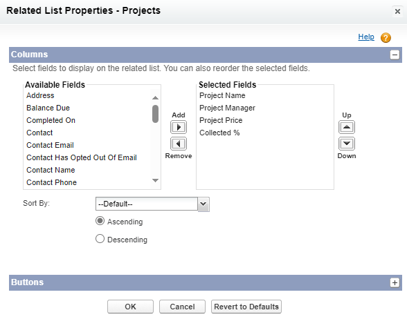 Add Fields to a Related List – Lightning Platform