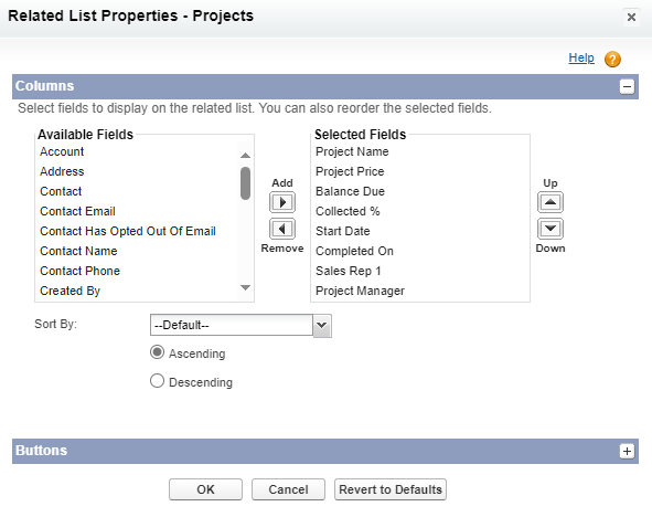 Add Fields to a Related List – Lightning Platform
