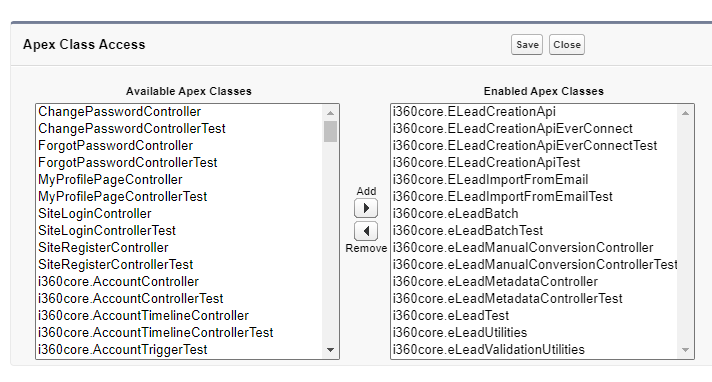 Setup eLead Endpoint – Lightning Platform