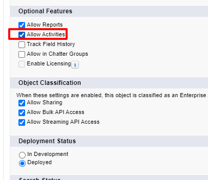 Adding Activities to the Lightning Record Pages – Lightning Platform