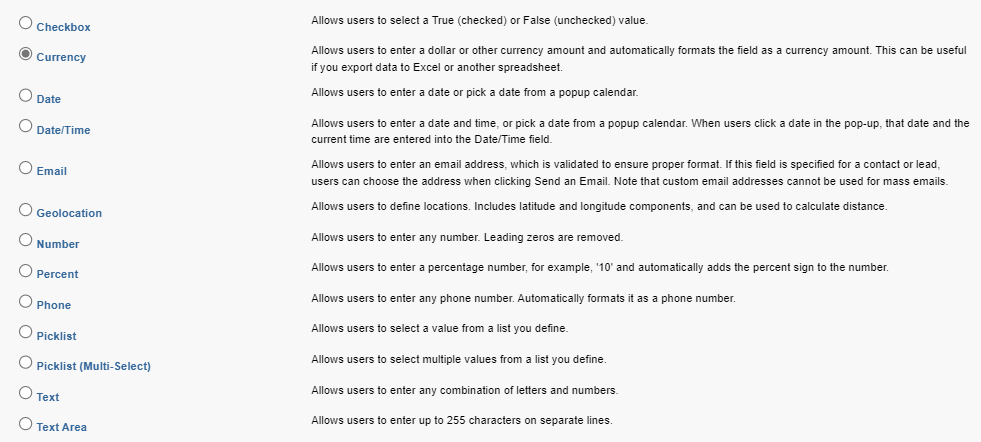 eLead Field Mapping – Lightning Platform