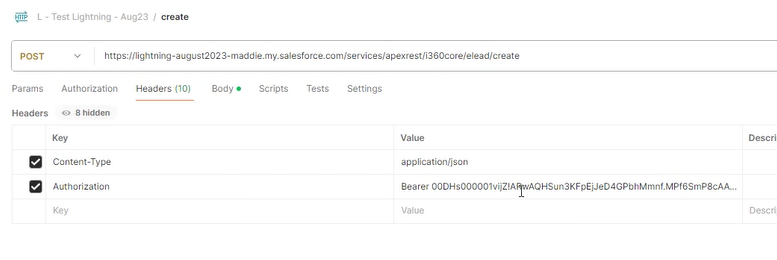Setup eLead Endpoint – Lightning Platform