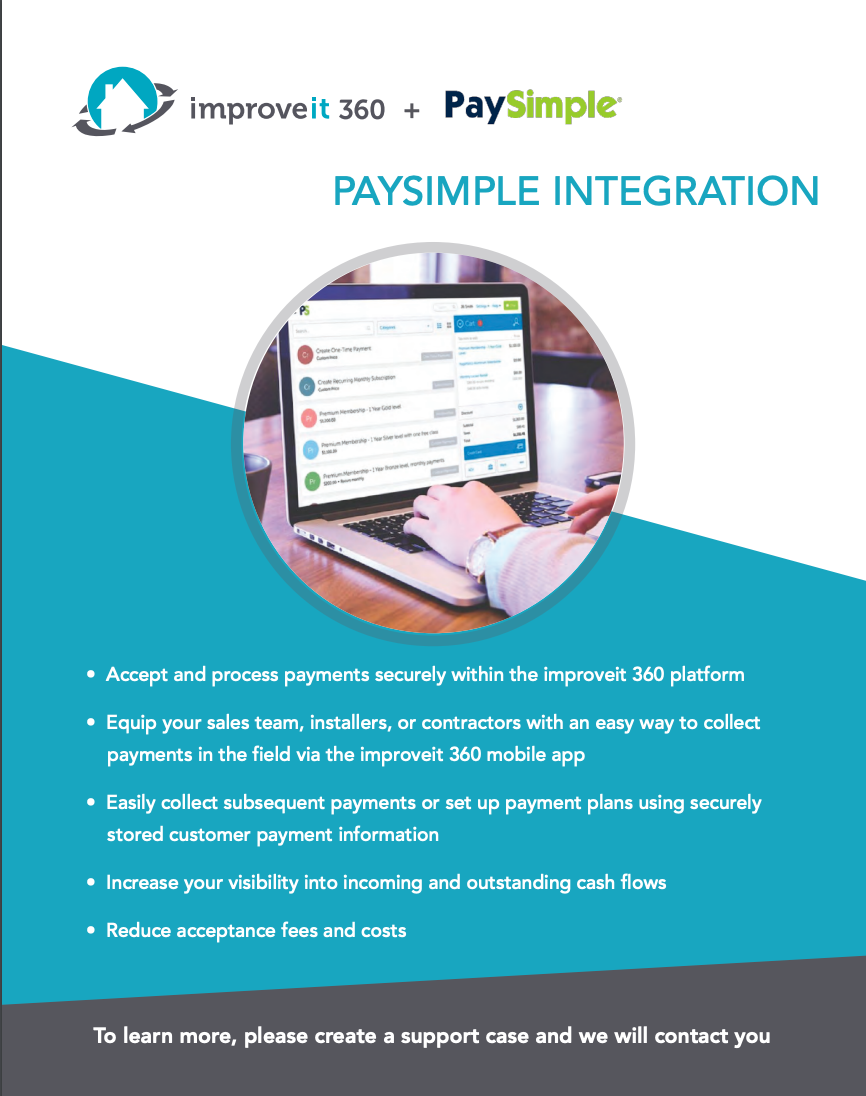 PaySimple Integration for real time payment processing – Lightning Platform