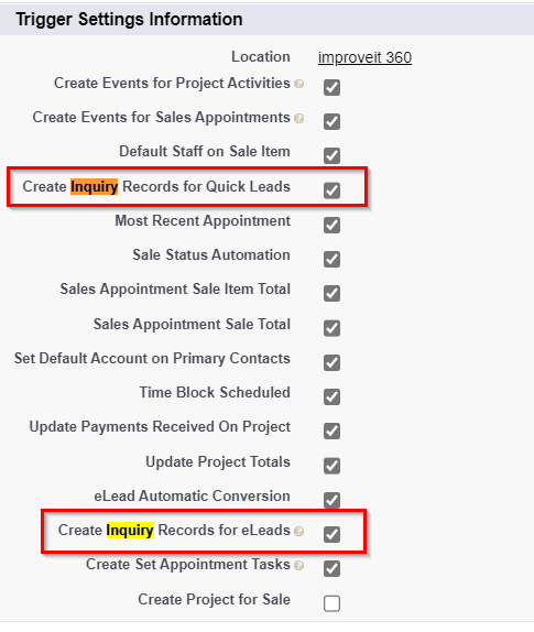 The Inquiry object – Lightning Platform