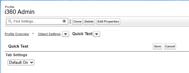 Enabling Quick Text for easy Task and Call Comments – Lightning Platform